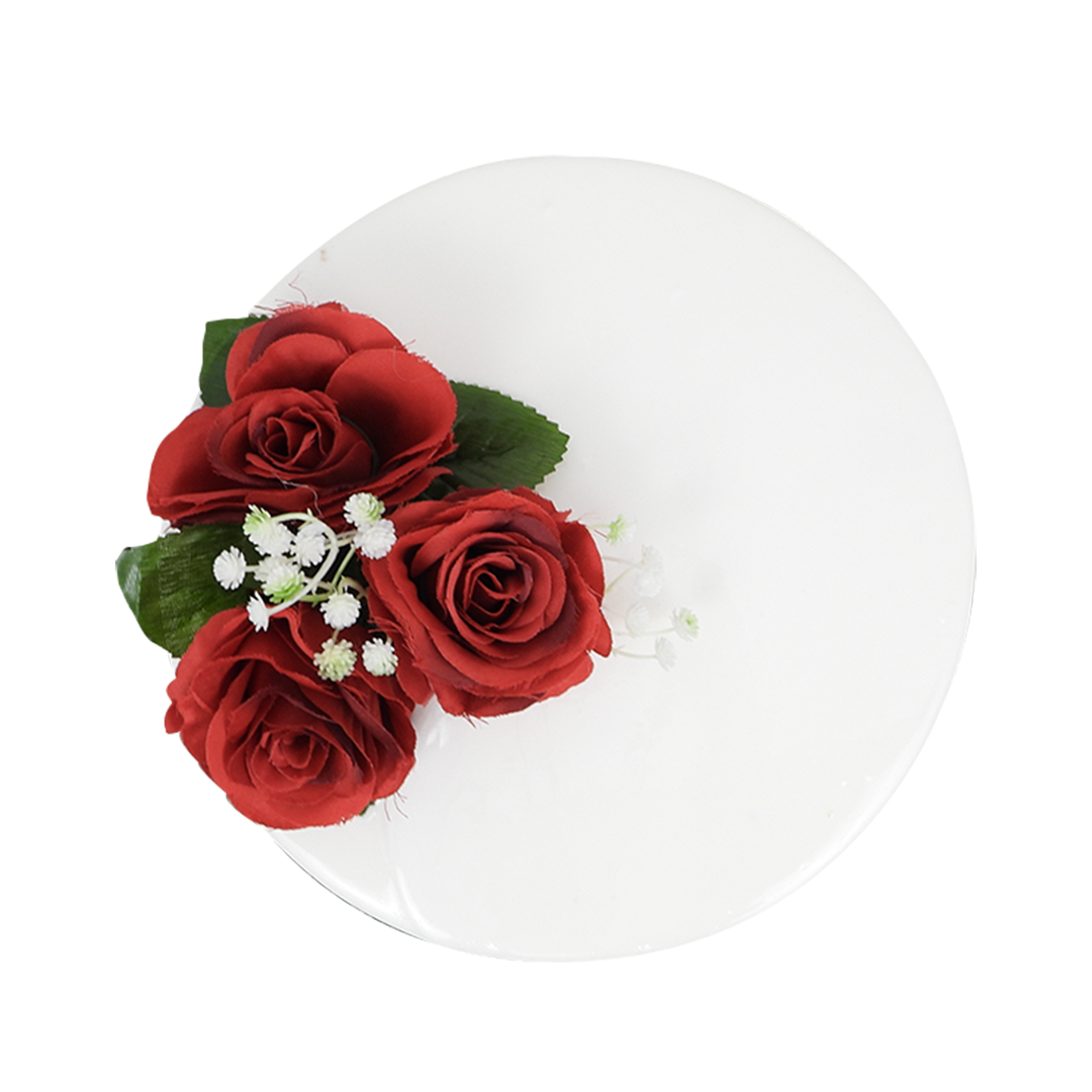 Blooming Rose Tower Cake