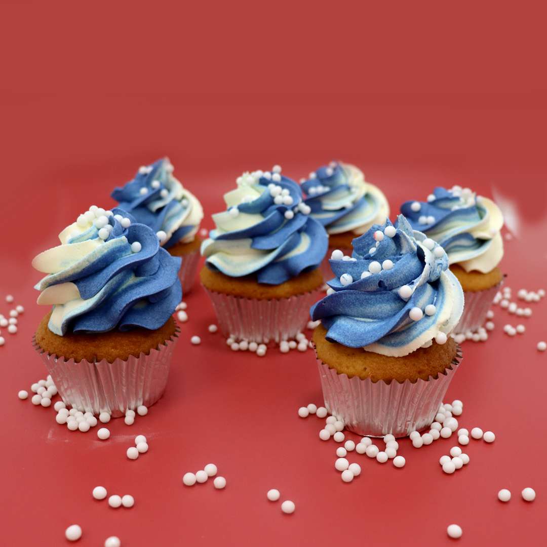 Blue Cupcakes | Cakes & Bakes