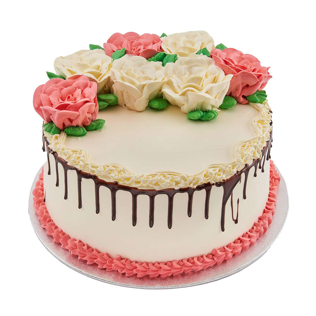 Floral Dripping Cake | Buy Online | Cakes & Bakes