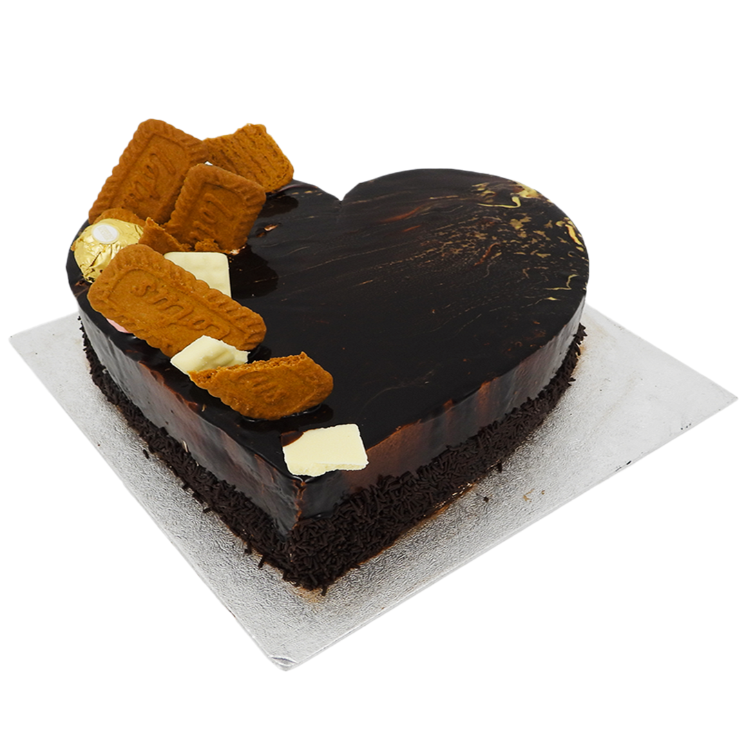 Shop Heart's Desire Mirror Glaze Cake - Cakes and Bakes