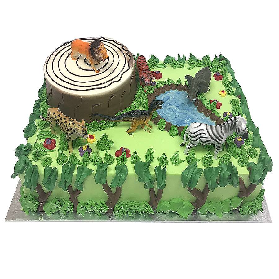 Jungle Theme Cake | Cakes & Bakes